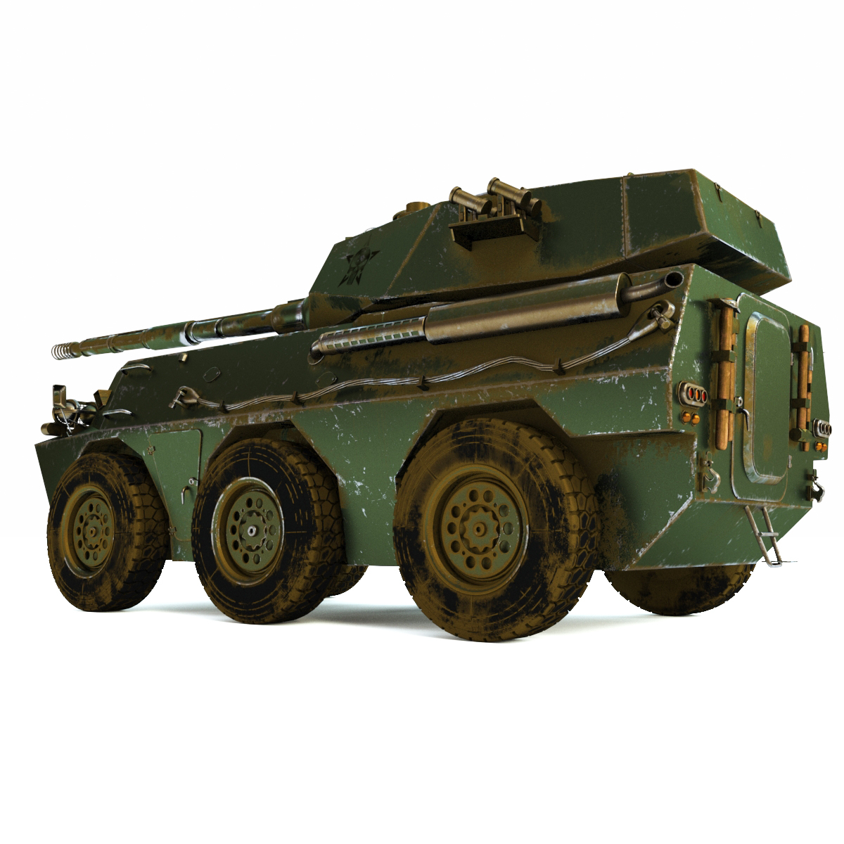 Niszczyciel czołgów PTL02 V1 Model 3D - TurboSquid 1081584