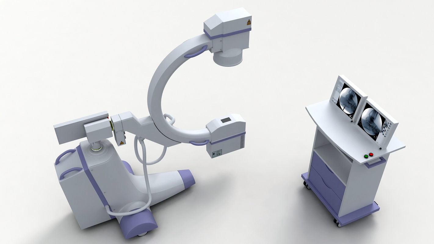 c-arm x-ray machine 3d model