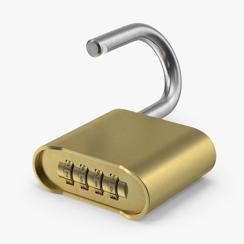 Padlock 3D Models for Download | TurboSquid
