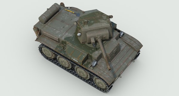 ww2 17 tetrarch light tank 3ds