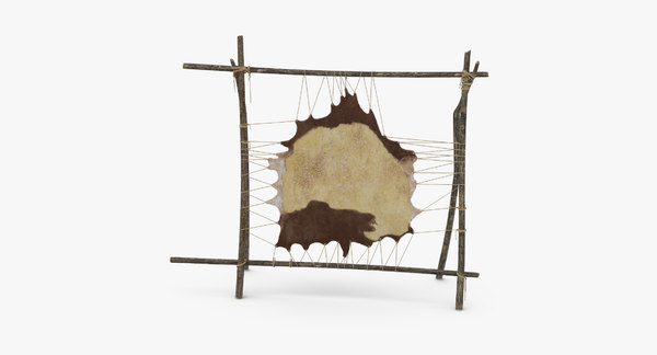 3d leather tanning rack