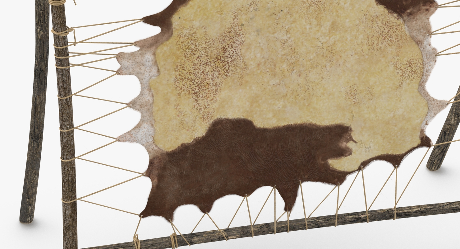 3d leather tanning rack