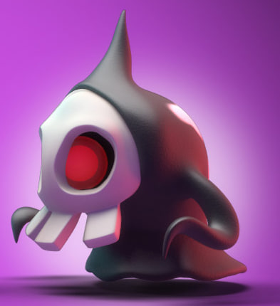 3d model pokemon duskull