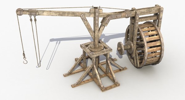 old wooden crane max