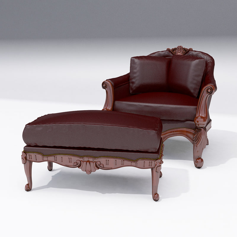 3d model chair classical angelo cappellini