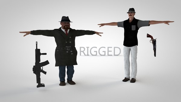 Gangster 3D Models for Download | TurboSquid