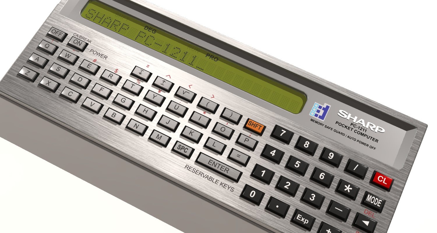 free max model sharp pc-1211 calculator
