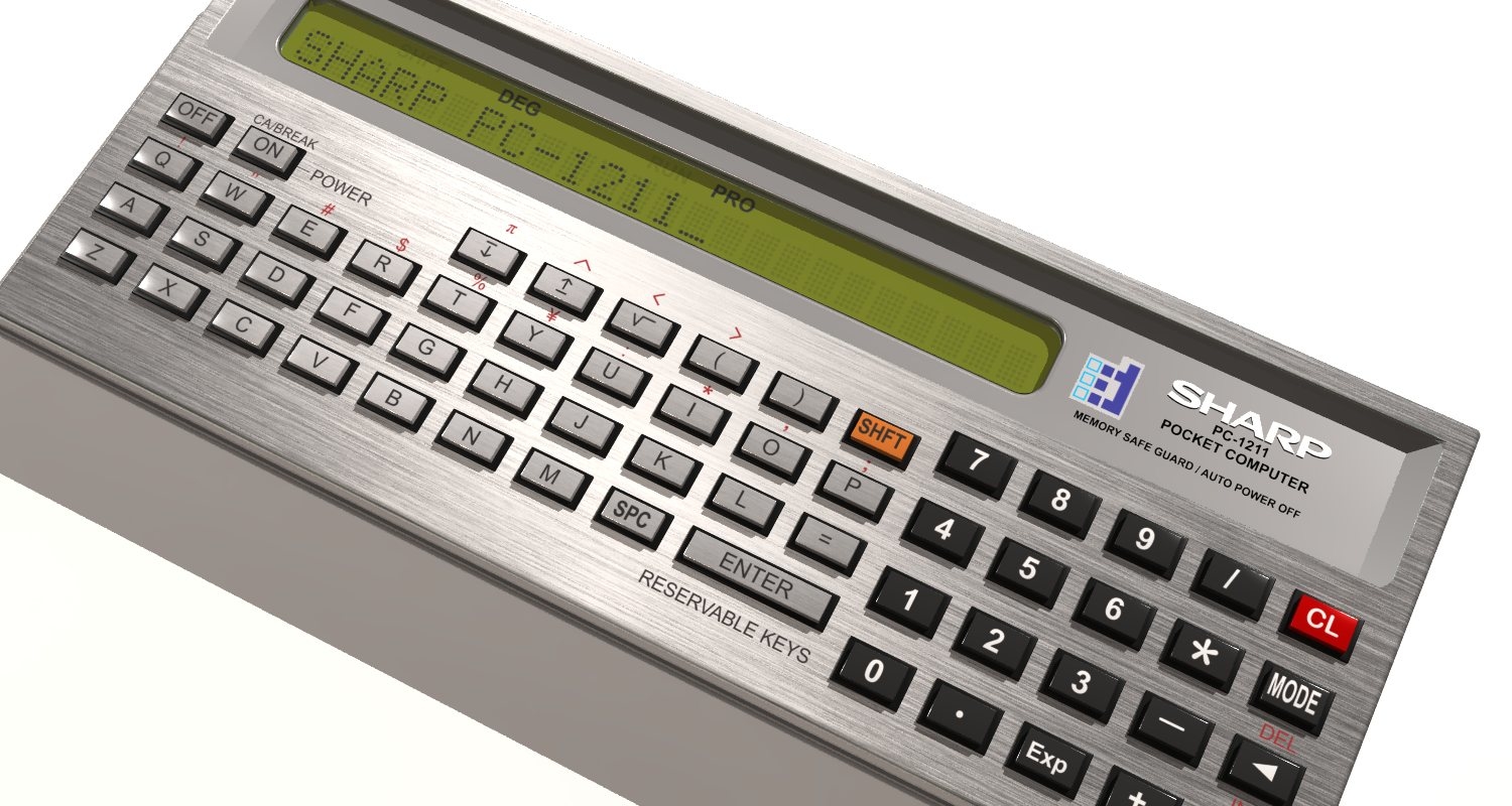 free max model sharp pc-1211 calculator