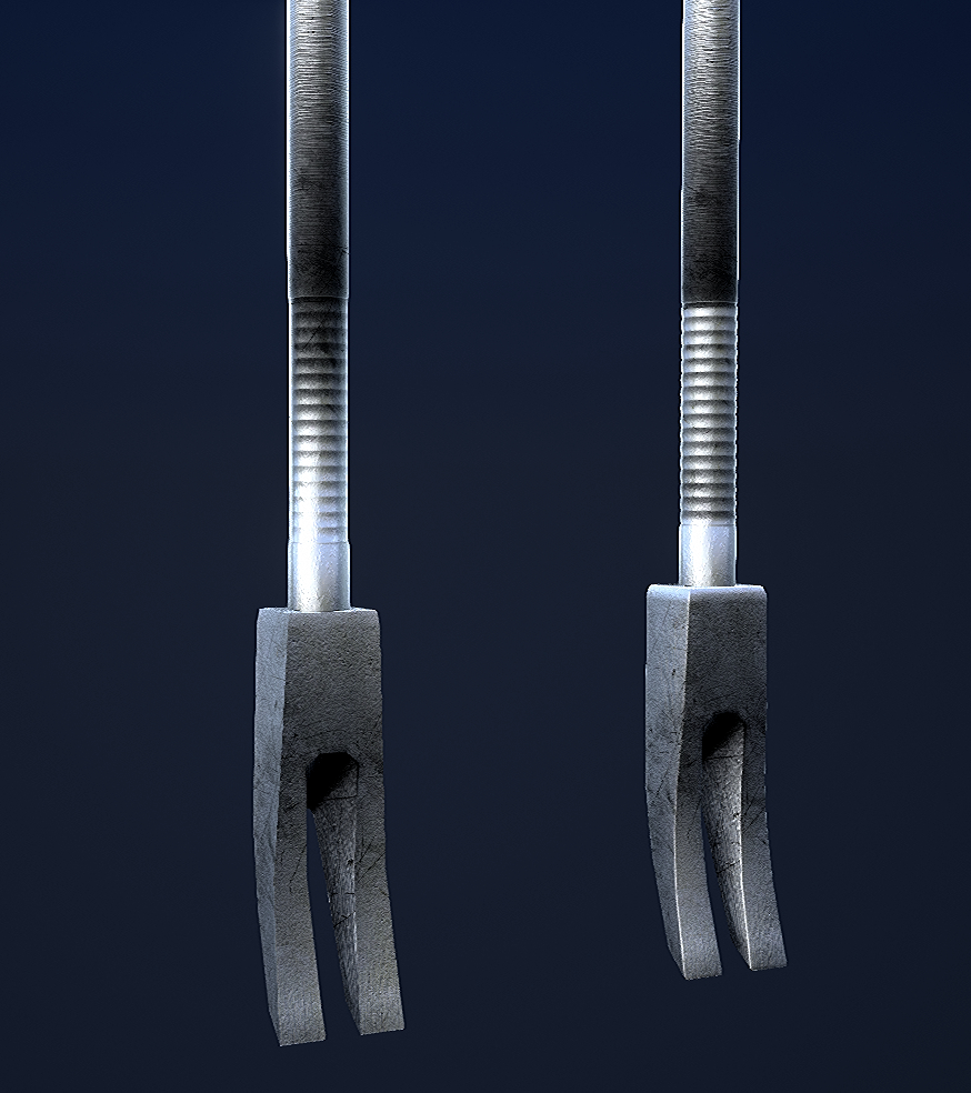 modelo 3d Halligan Bar 1 Plus 1 PBR Game Ready - TurboSquid 1083330