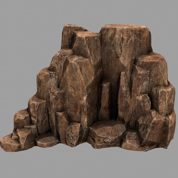 modèle 3D de roches 1 - TurboSquid 1083387