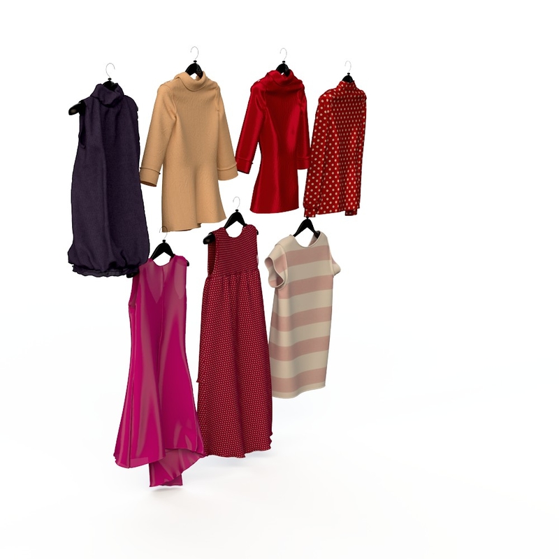 dresses clothing women s 3d max