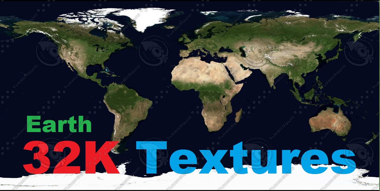 Texture JPEG Earth 32 k