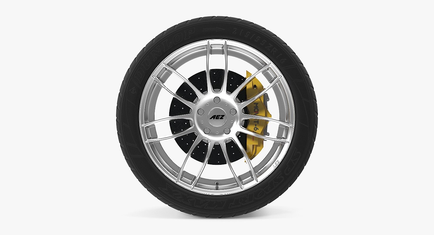 3d sydney disk car wheel model