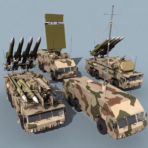 soviet sam sa-13 gopher 3d model