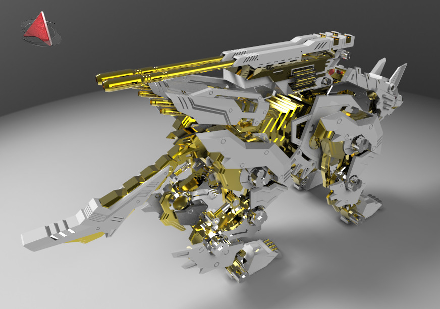 3d model of zoid
