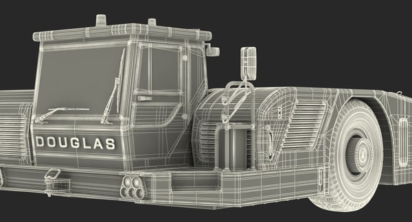 max aircraft towing tractor douglas