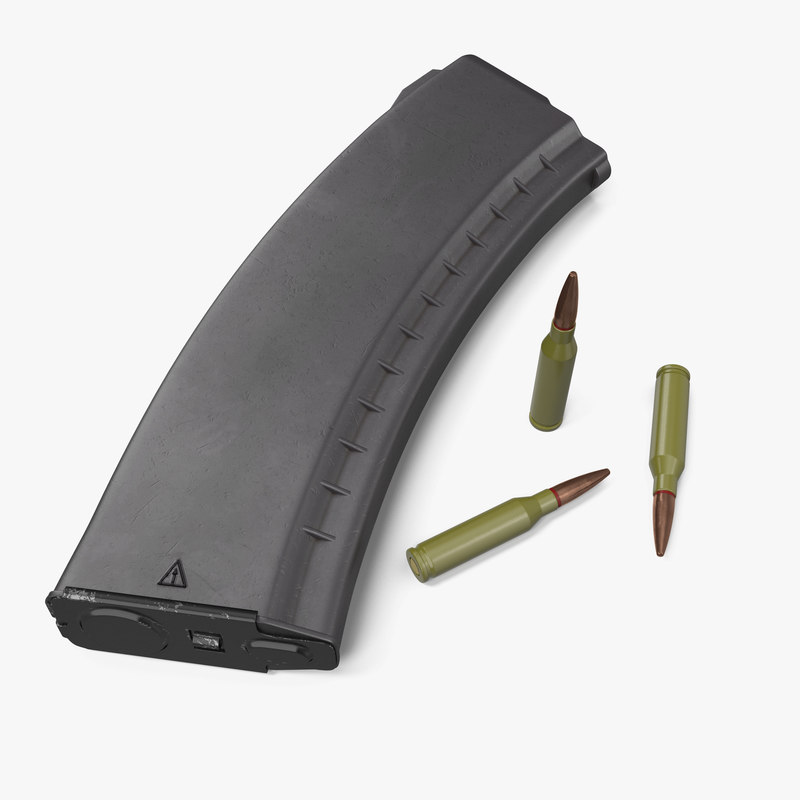 3d 3ds assault rifle magazine