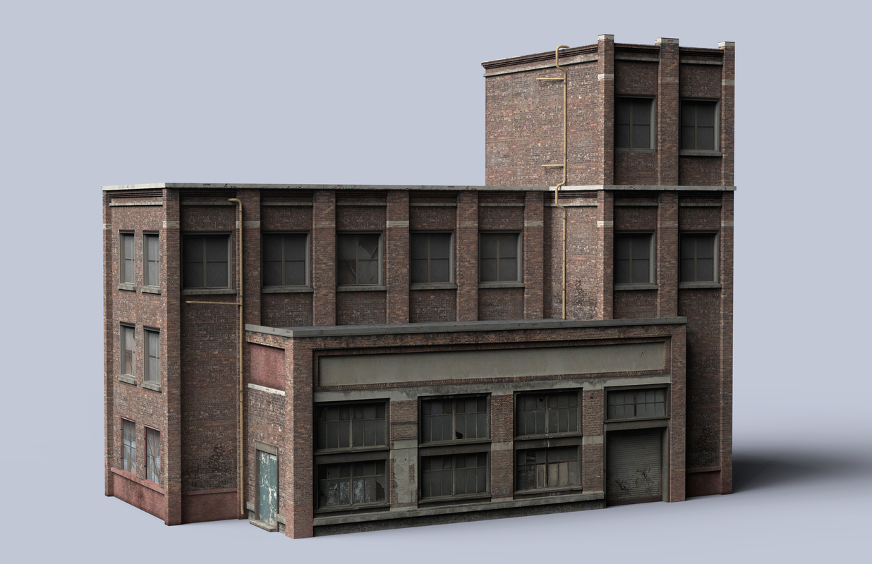 industrial brick building max