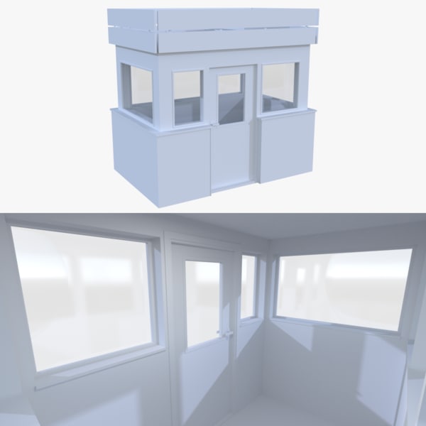 Guard Building 3D Models for Download | TurboSquid