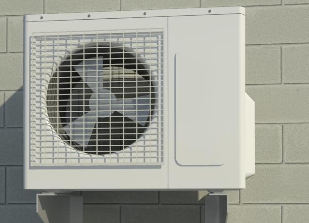 Building Revit Family ac outdoor mechanical