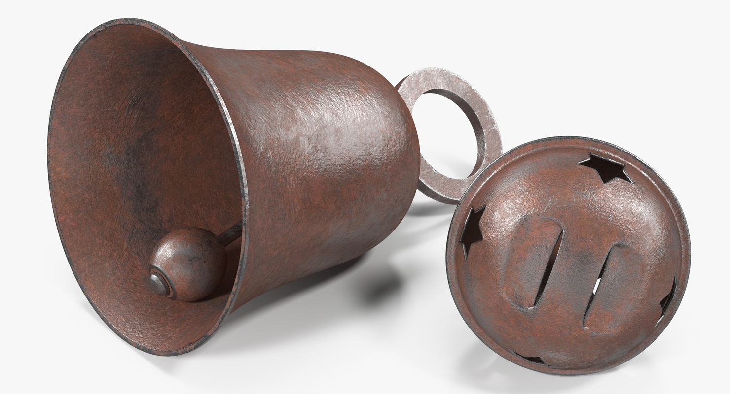 3d model bells old