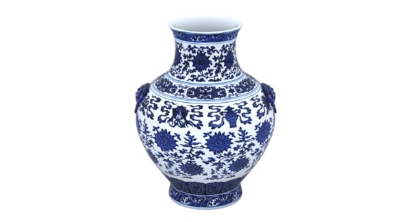 max indigo vase