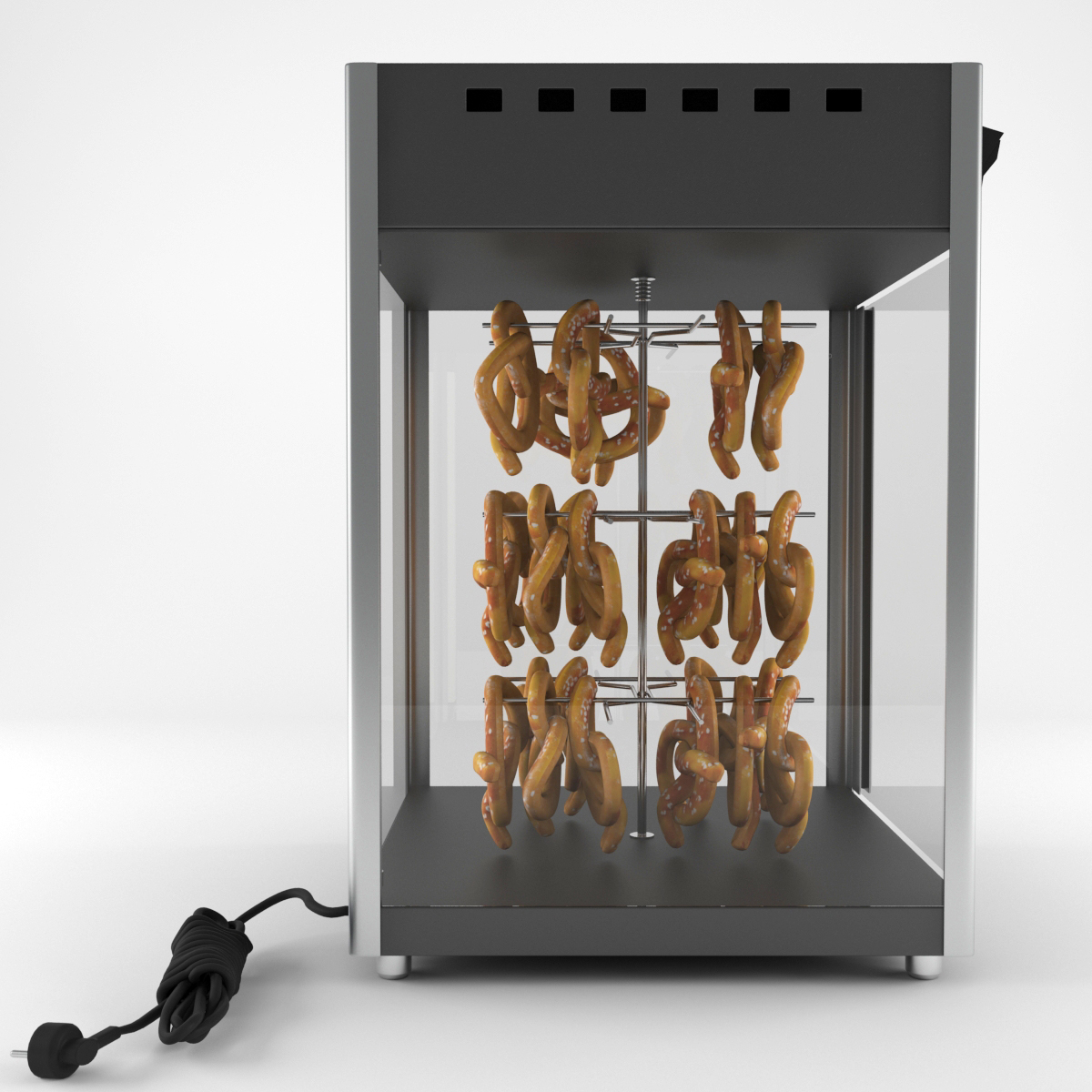 pretzel warmers 3d max