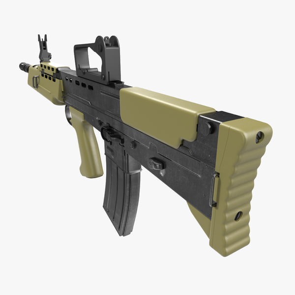 Fuzil de Assalto Bullpup L85A2 Modelo 3D - TurboSquid 1084733