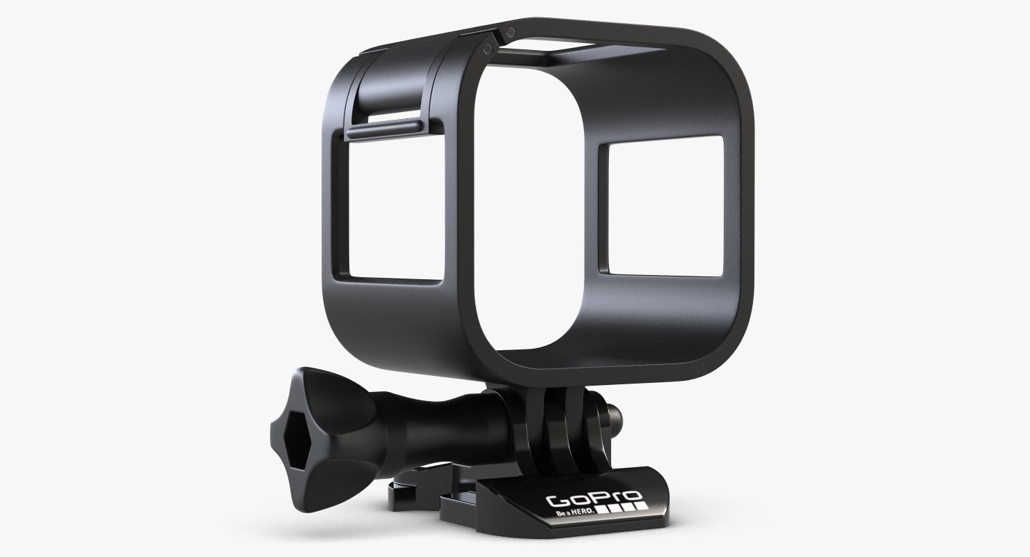 gopro session frame 3d model