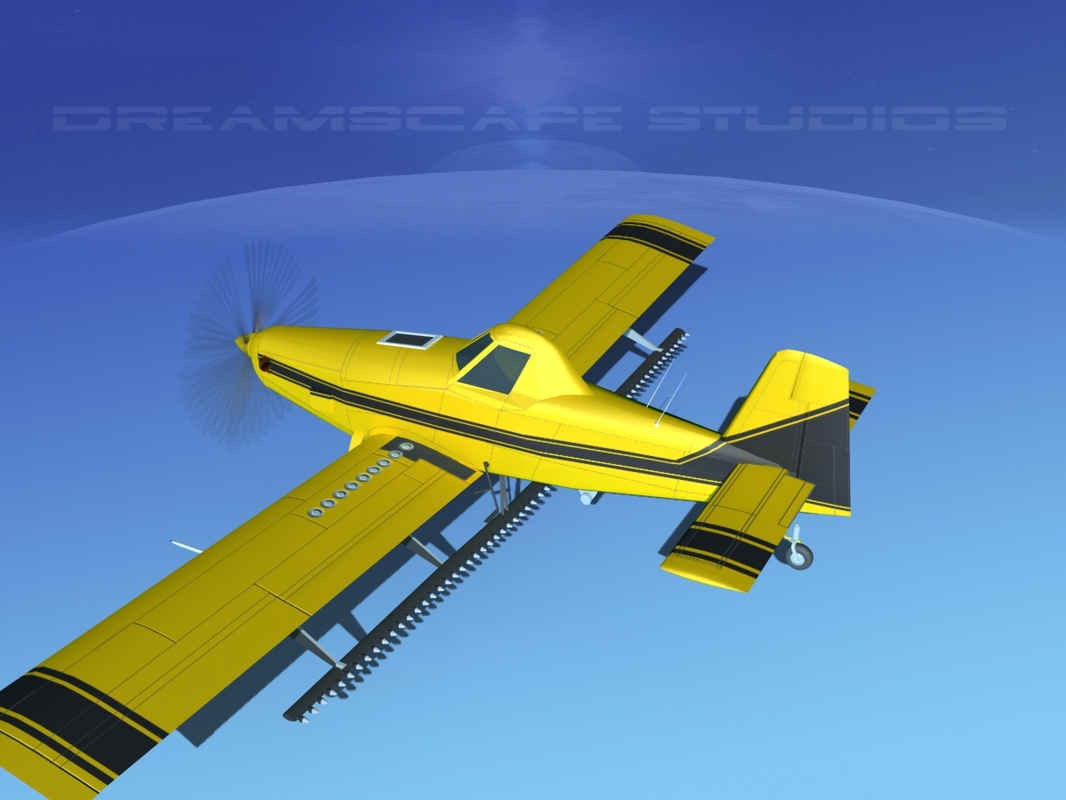 propellers air tractor at-802 3d max