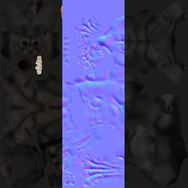 x character werewolf