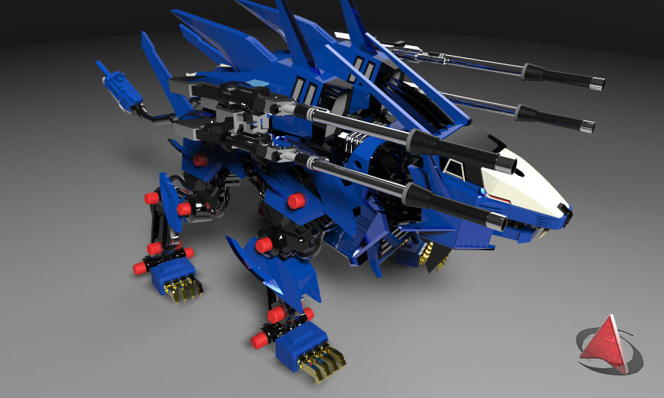 3d model zoid zoids