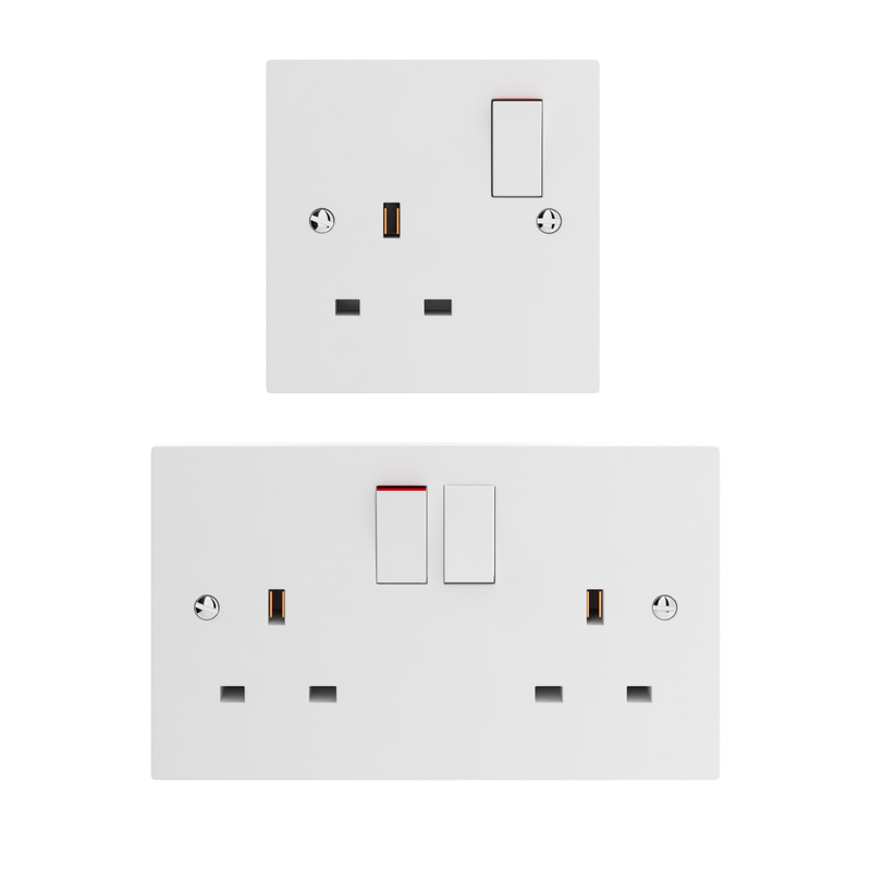 uk wall outlet single max
