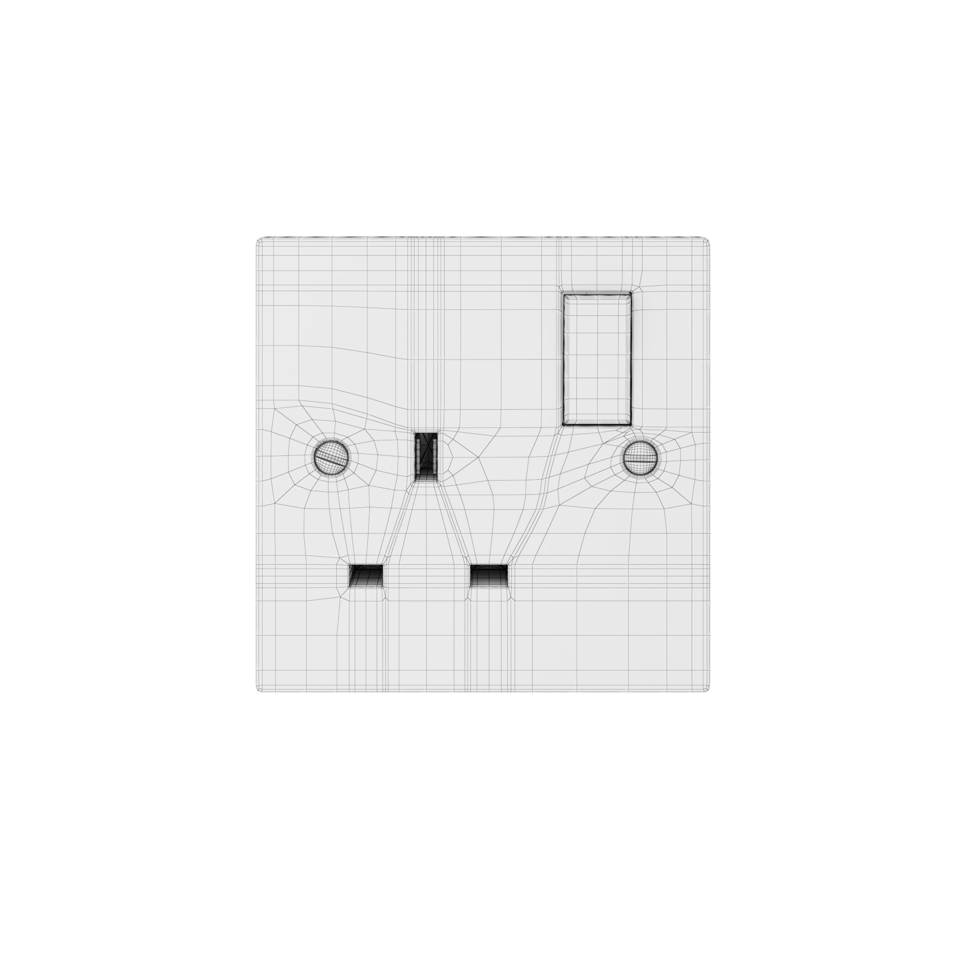 uk wall outlet single max