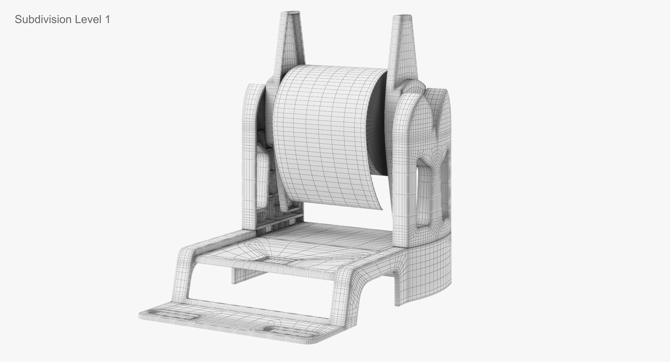 3d model roll holder