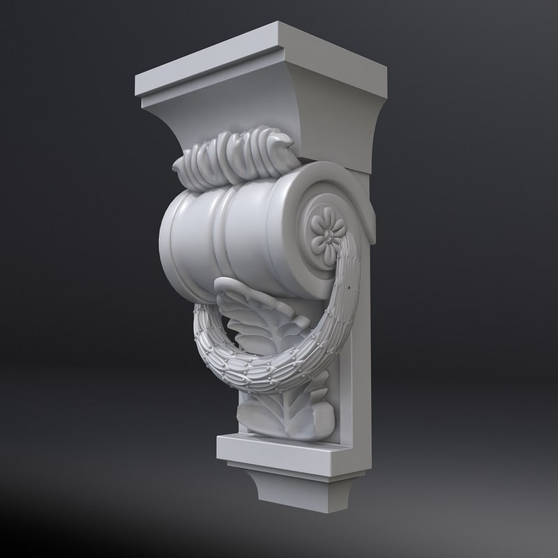 free corbel 14 3d model