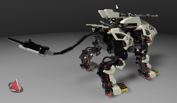3d zoid zoids model