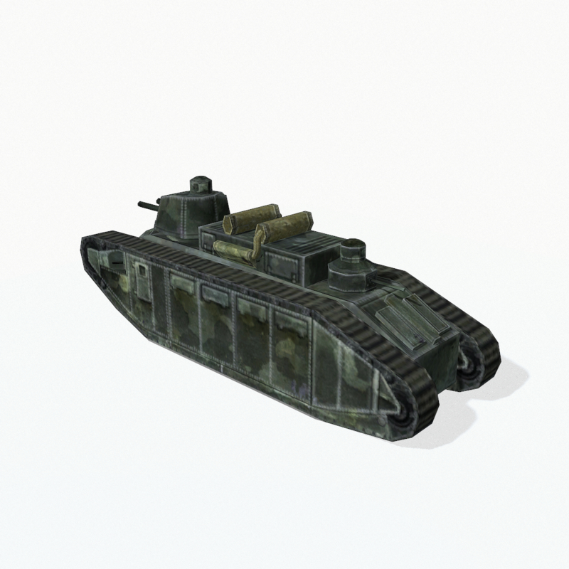 3d char 2c tank