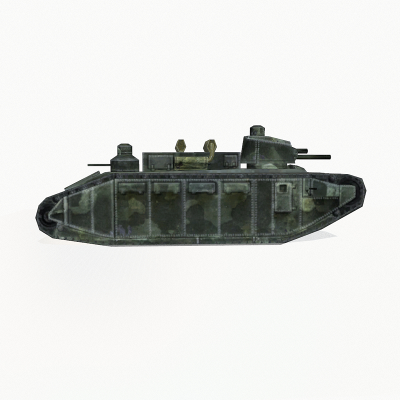 3d char 2c tank