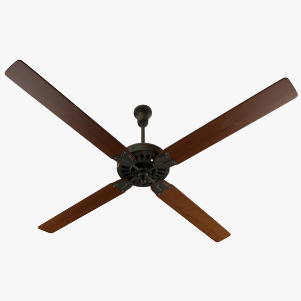 ceiling fan 1940s obj