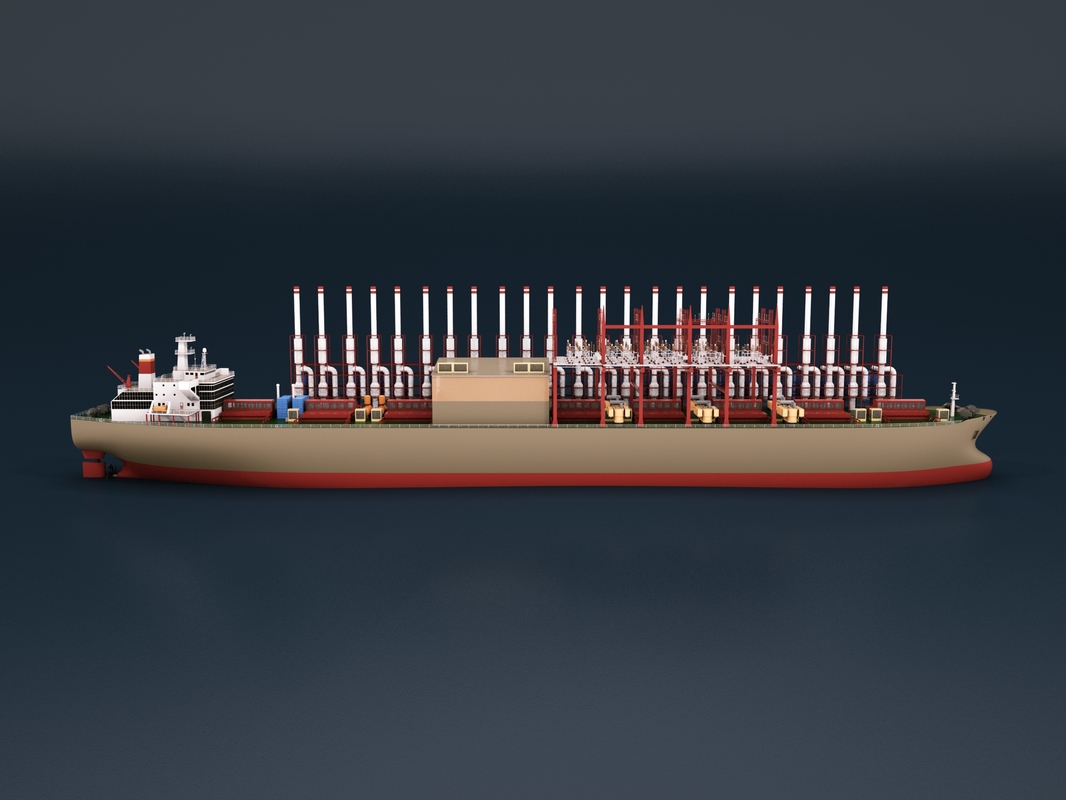 electric power ship c4d