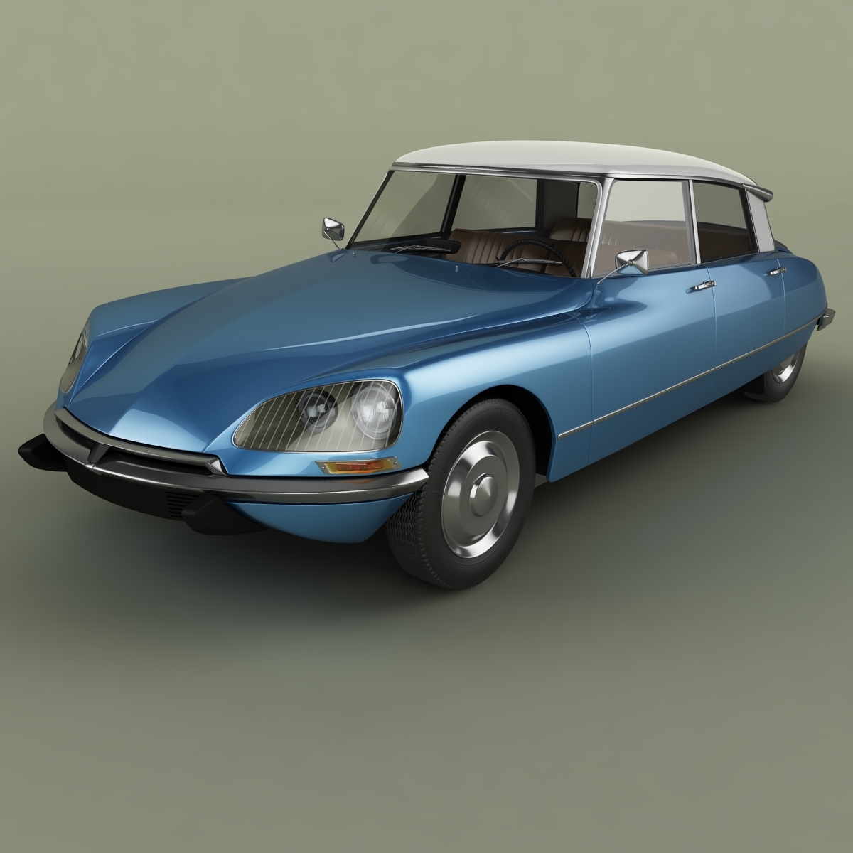 3d 1969 citroen ds 21 model