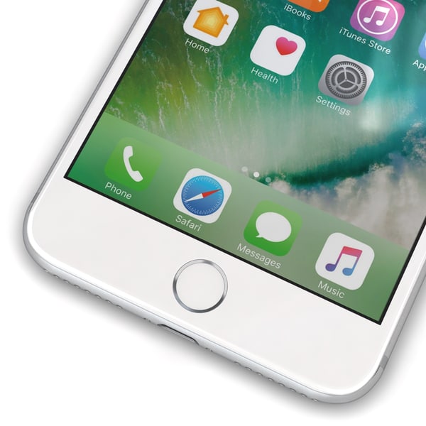 3d apple iphone 7 silver model