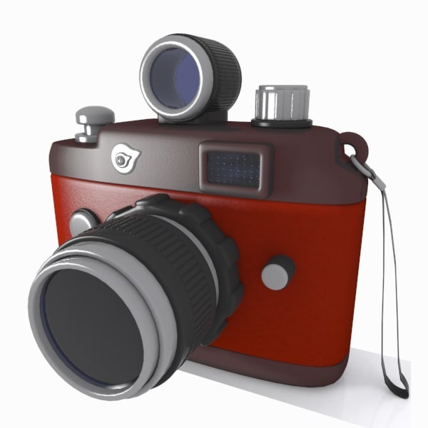 camera toon 3d max
