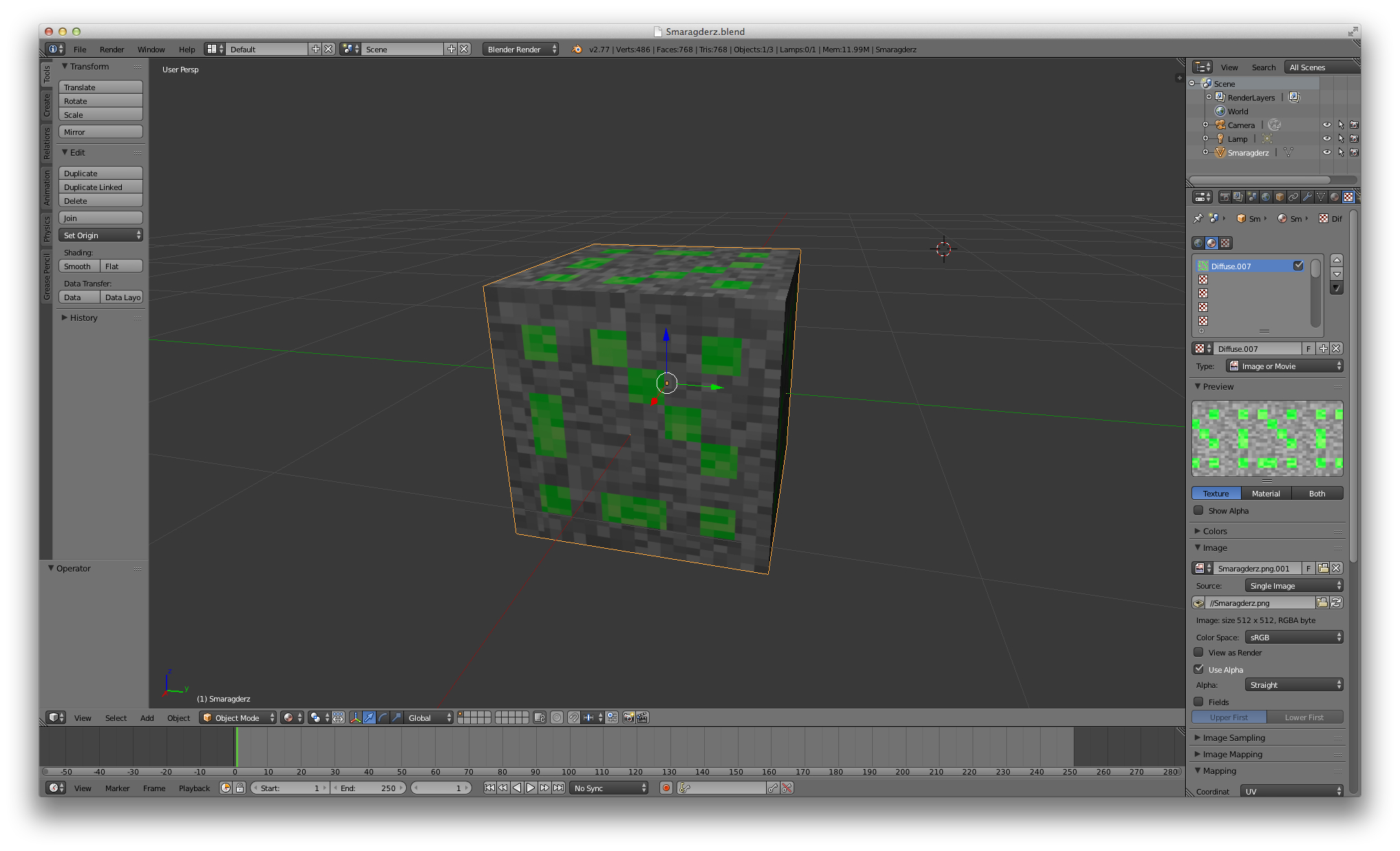free 3ds model simple minecraft pack landscape