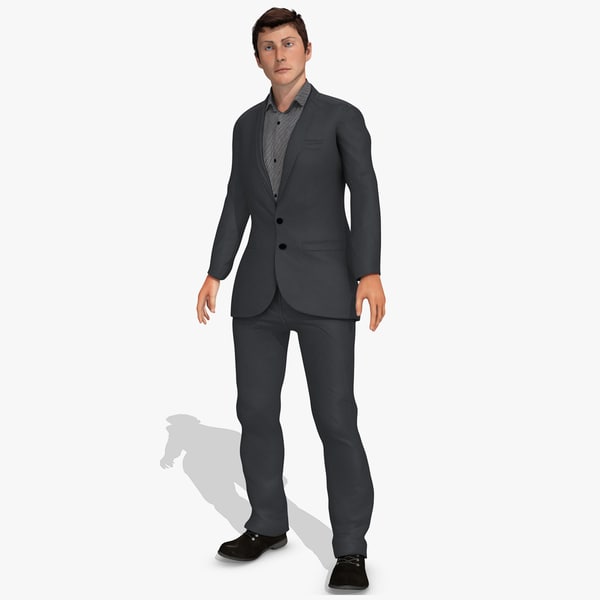 3d steve male model
