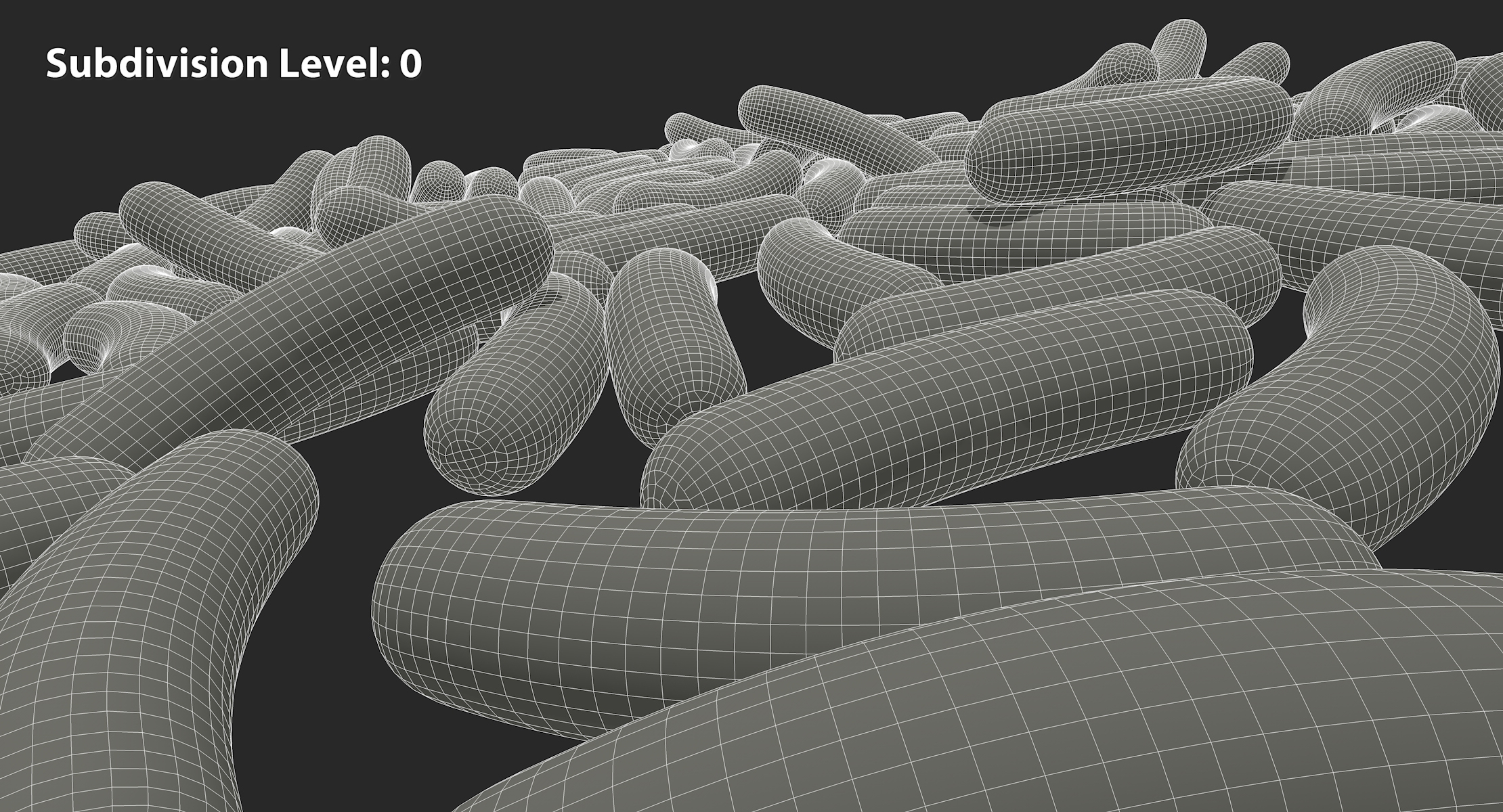 bacteria 3d max