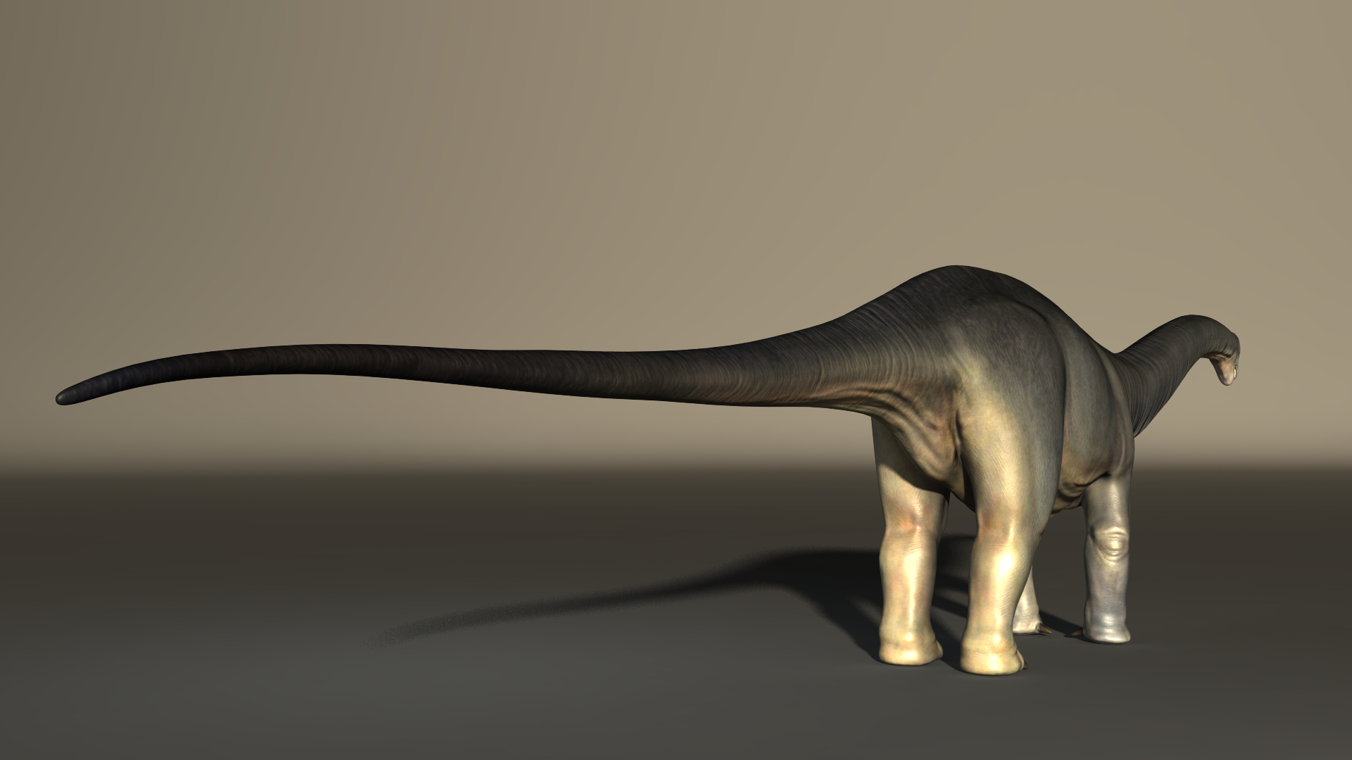 Apatozaur Model 3D - TurboSquid 1086605