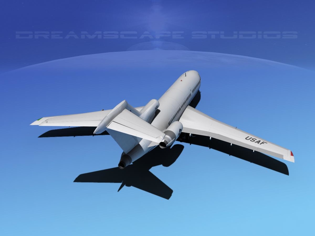 dwg turbines c-22a boeing 727-100