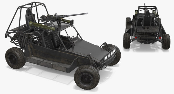 desert patrol vehicle dpv 3d model